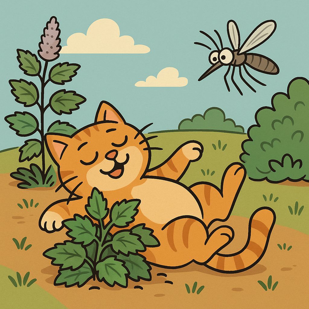 Catnip Benefits for Cats and Bugs: Natural Repellent with a Feline ...